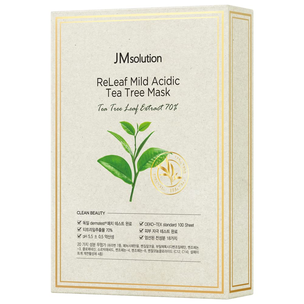 JMsolution Releaf Mild Acidic Tea Tree Mask (10S) | Brandco Direct Inc
