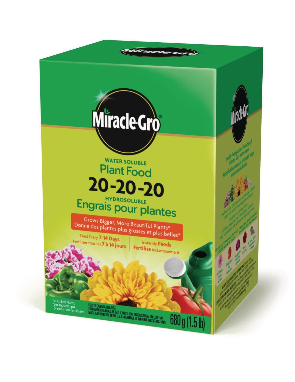 Miracle-Gro WS Plant Food 20-20-20 (680g) | Brandco Direct Inc