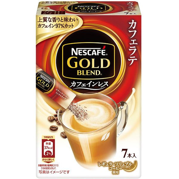 Nestle Nescafe Gold Blend Caffeineless Stick coffee (49g) | Brandco ...