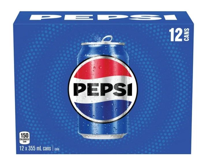 Pepsi Cola 12 Cans (355ml) | Brandco Direct Inc