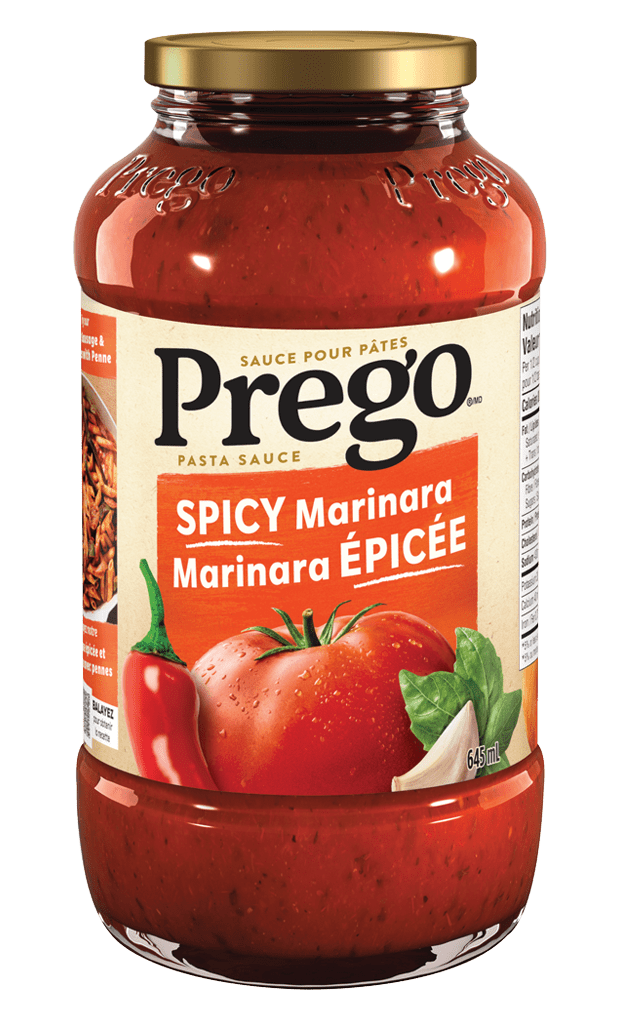 Prego Pasta Sauce Spicy Marinara (645ml) | Brandco Direct Inc